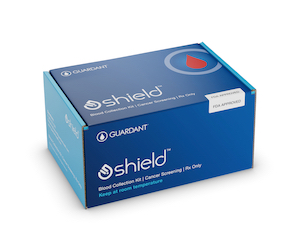 cfDNA blood screening CRC approval Shield Guardant